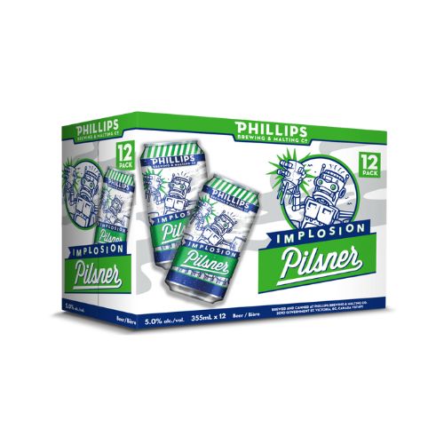 Shop Phillips Brewing Co - Implosion Pilsner - BC Beer Delivery ...